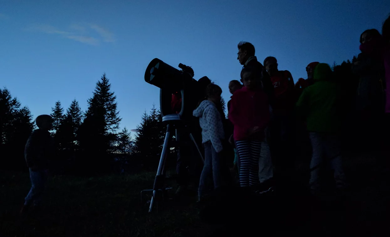 Astro Experience, a night of stars in Val di Sole Trentino